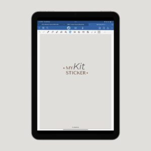 How To Add And Use Digital Stickers In Goodnotes?