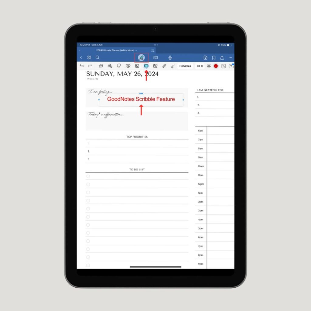 How To Use Scribble On Goodnotes?