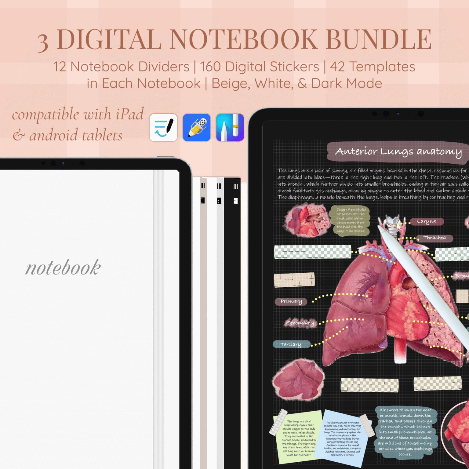 Expertly Crafted Digital Planners, Journals, & Notebooks