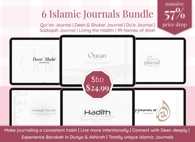 Digital Islamic Planners And Journals