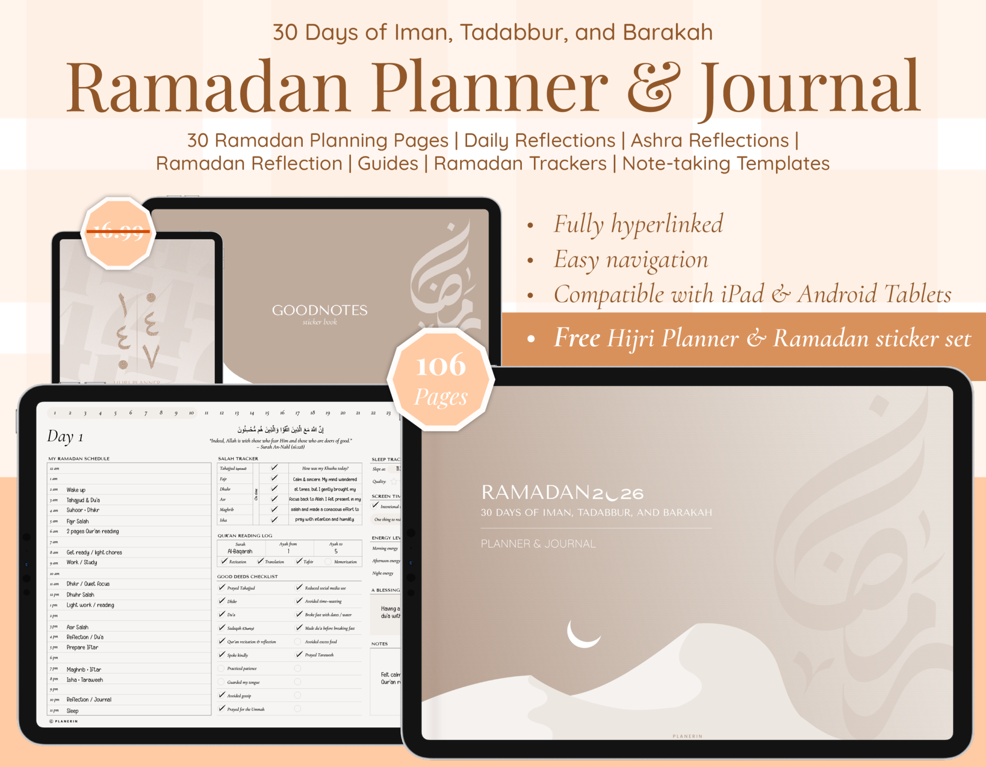 Digital Islamic Planners And Journals